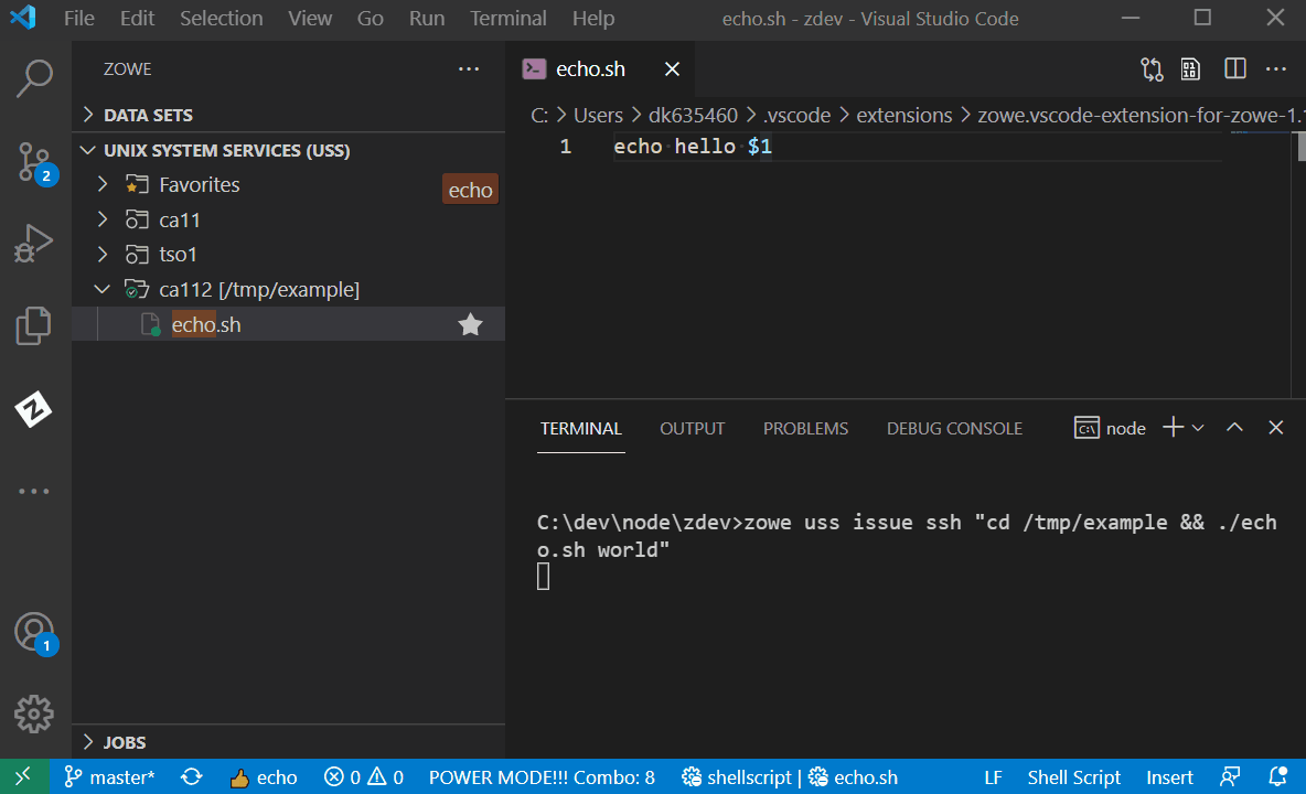 Extending Zowe Explorer with Zowe CLI & VS Code Tasks | by Dan Kelosky | Zowe | Medium