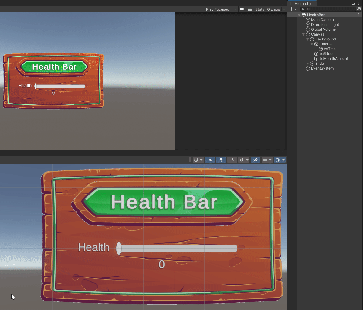 Build A Health Bar In Unity 2021 Urp By Gamedev Dustin Medium