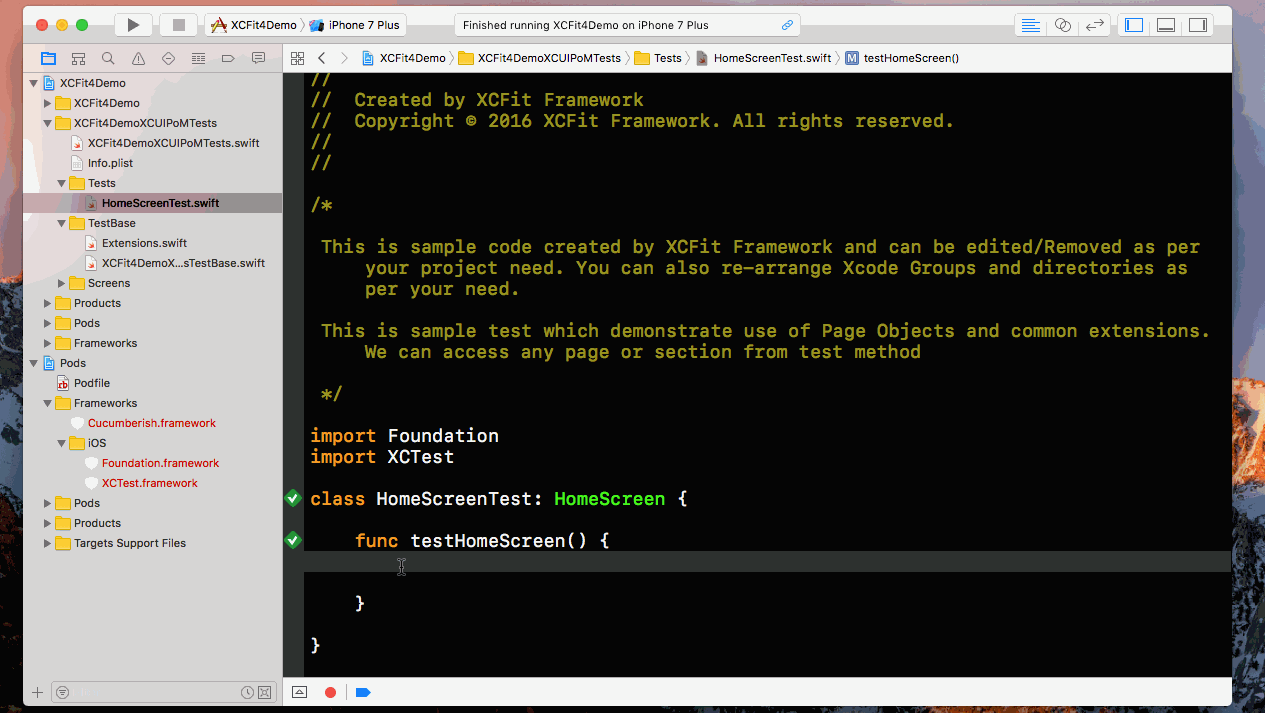 XCFit: Full Stack BDD Framework for iOS with Swift 3.1 and Xcode 8.3 Support | by Shashikant ...
