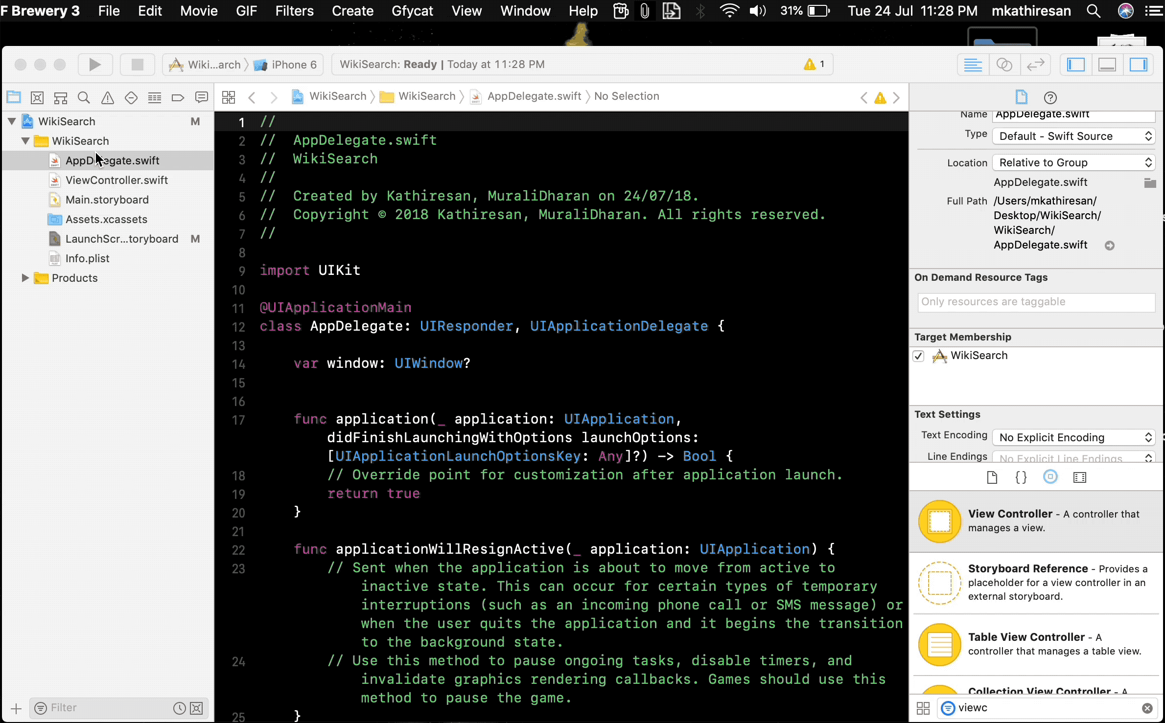 Build a simple API search with Alamofire and SwiftyJSON | by Muralidharan Kathiresan | Medium