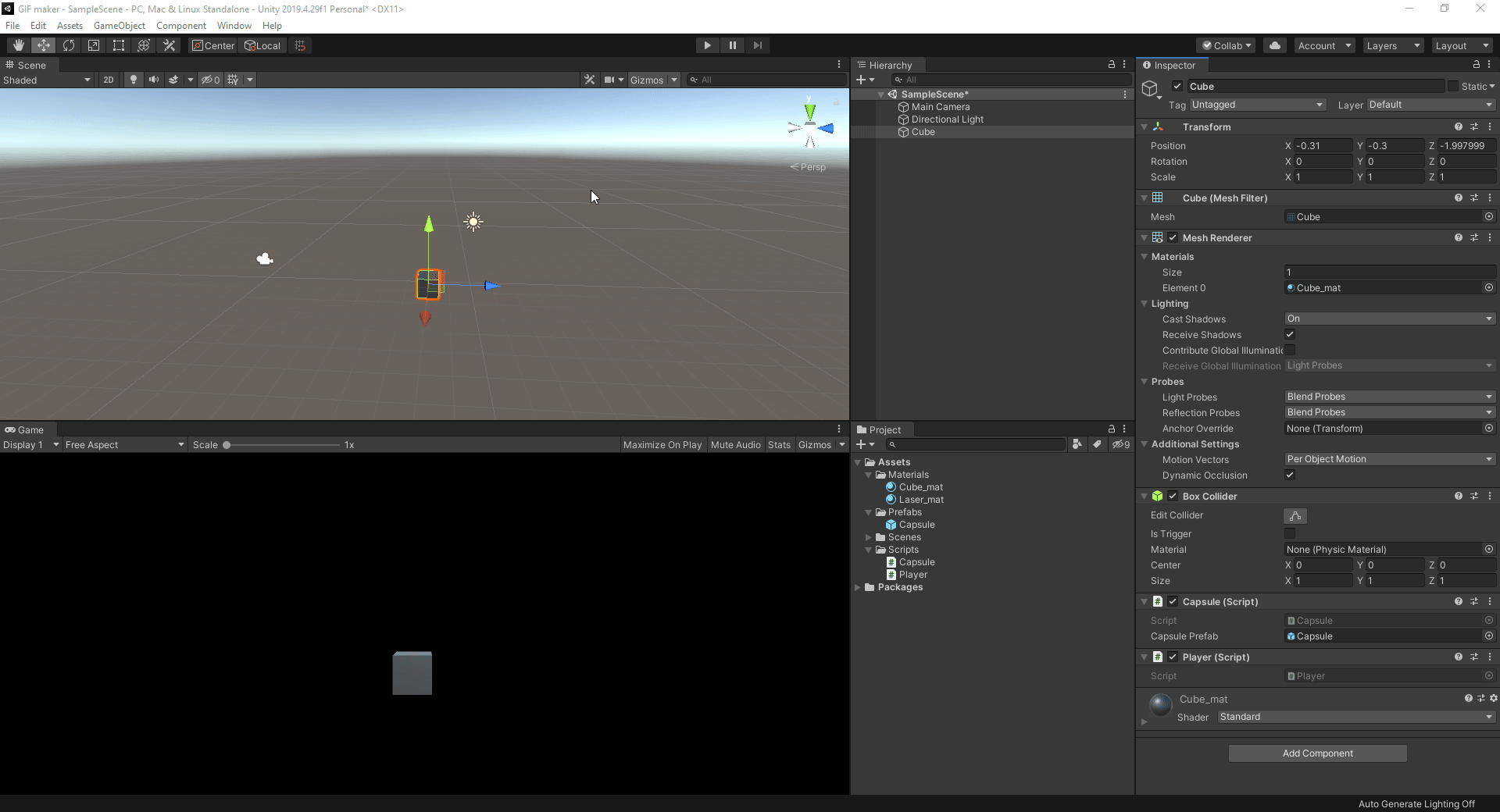 Introduction To Physics In Unity Objective Showing How To Add Basic By Zach Palfrey Aug 
