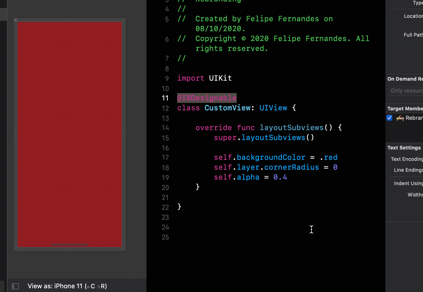 Interface Builder Xcode The Startup
