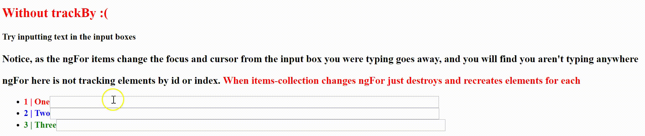 Improve Angulars Ngfor Performance And Usability With Trackby By Simar Paul Singh Simars