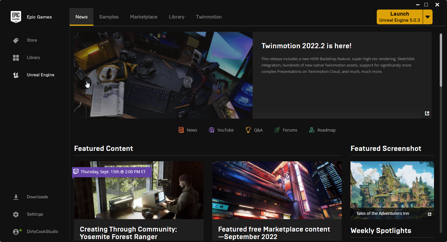 Unreal 5: Creating Your First Project | by Michael Quinn | Sep, 2022 | Medium
