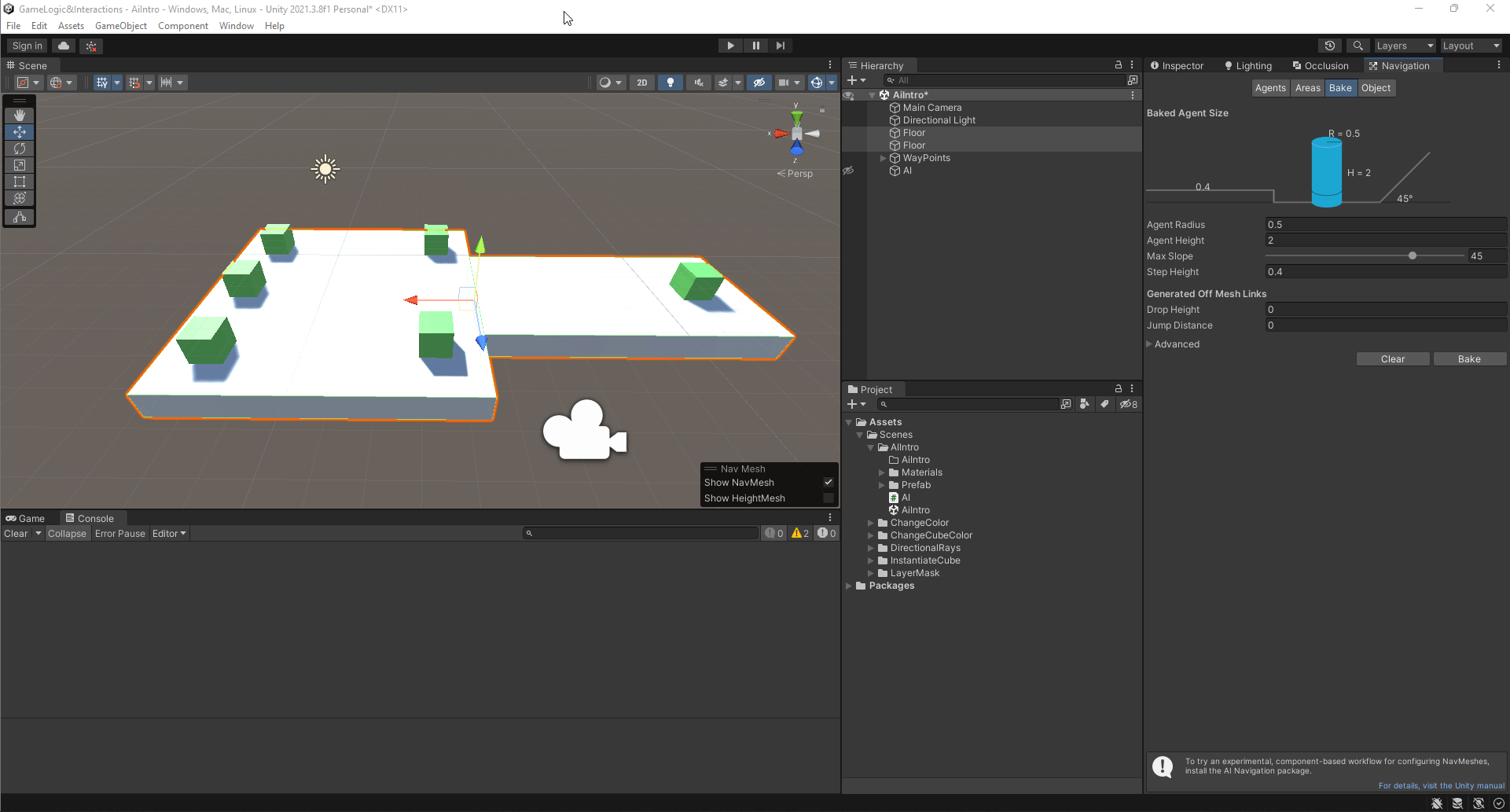 Building A Navmesh Game Logic And Interactions Nav Mesh By Jordantkay Jan 2023 Towards Dev 
