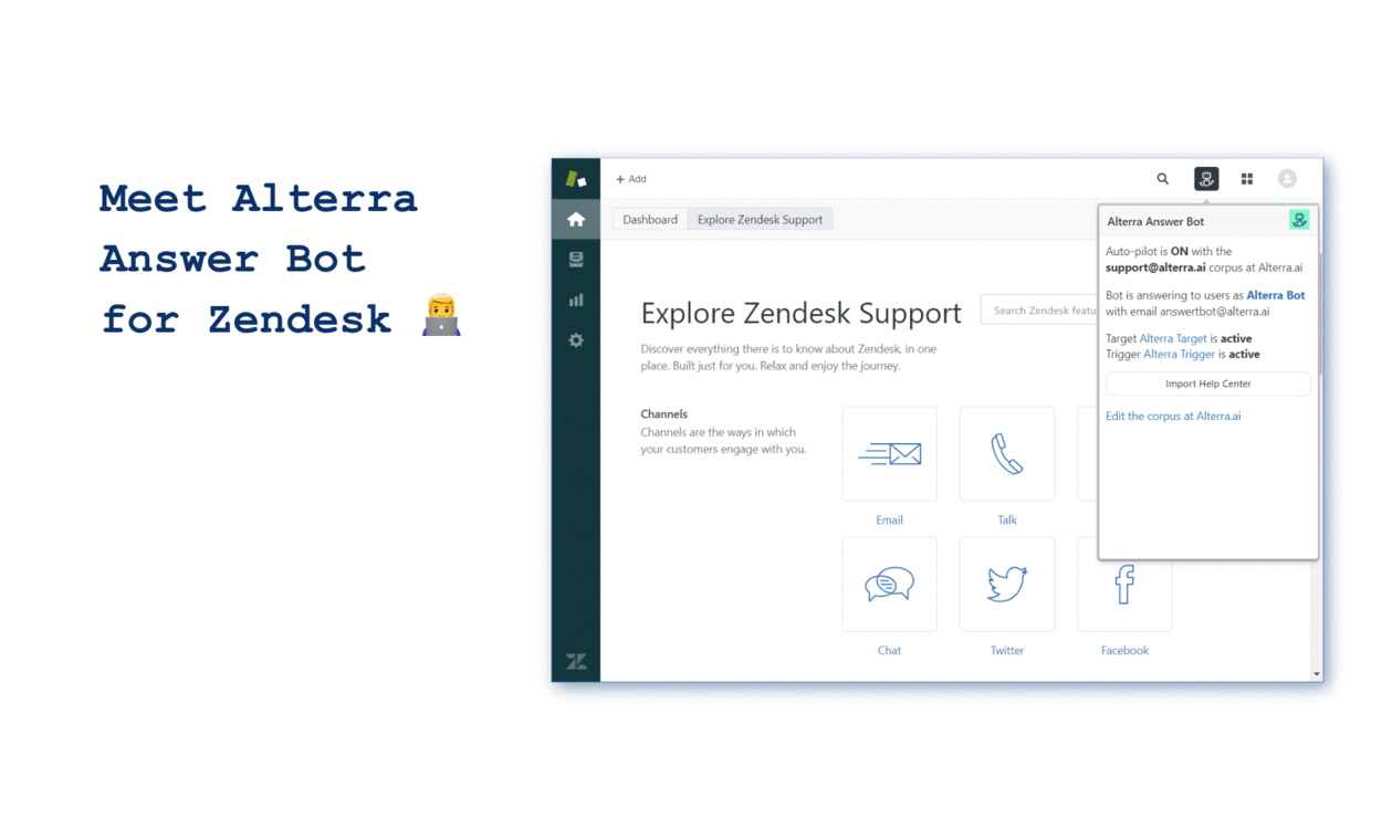 Introducing Alterra Answer Bot for Zendesk | by Sergei Burkov | Chat ...