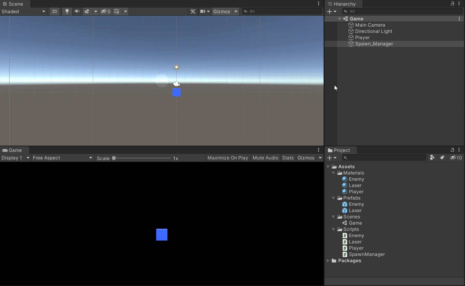 Galaxy Shooter Spawning Objects In Unity Without The Clutter By Fj Hagen Aug 2021 Medium 9686