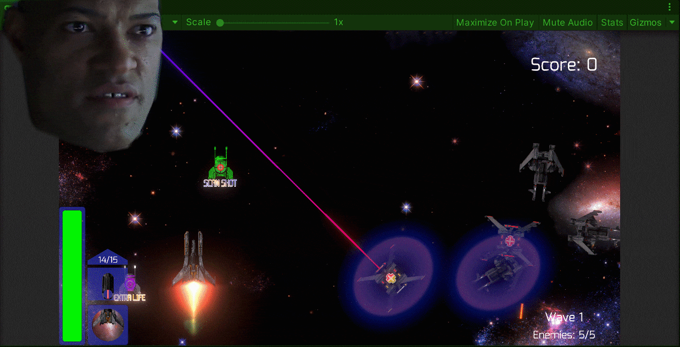 Implementing space shooter game features - Homing shot | by Fernando Alcantara Santana | Nerd ...