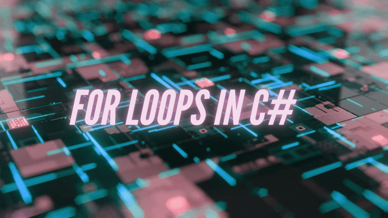 A Quick Introduction to For Loops in C# | by Dennisse Pagán Dávila ...