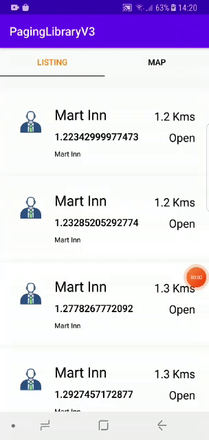 Download thousands of data in list with google paging library, Android App Architecture. | by ...