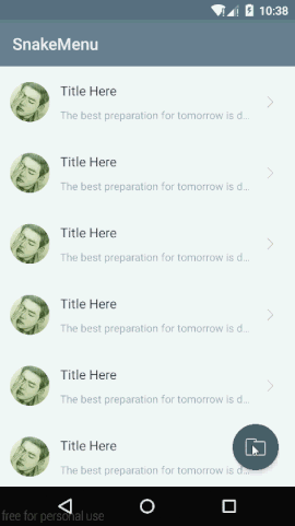 16 Android Menu Open Source UI Animation Components Libraries [Java & Kotlin]