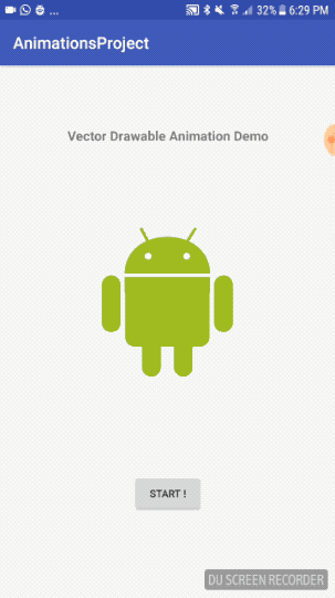 Android Animations/Transitions Part 2: Drawable Animations with Vector Images | by Zaid Kazi | A ...