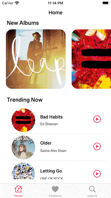 免程式，用Storyboard做出音樂App. 【#3LearningRecord】tab bar… | by Jru | 彼得潘的 Swift iOS App 開發教室 | Aug ...
