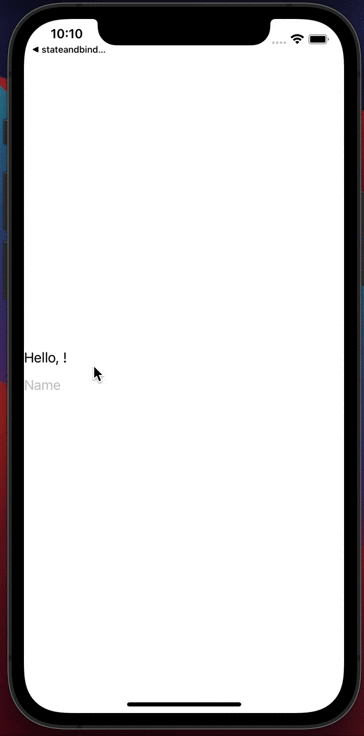 State E Binding Swiftui O Que é Swiftui By Eduarda Mello Apple