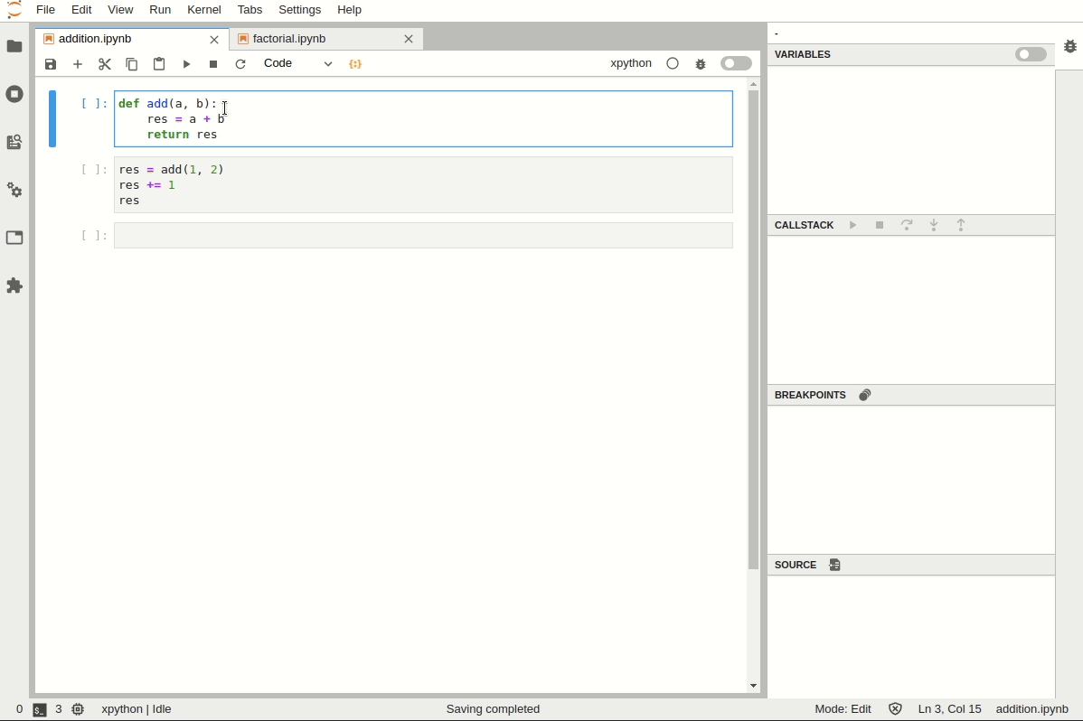 A visual debugger for Jupyter - Jupyter Blog
