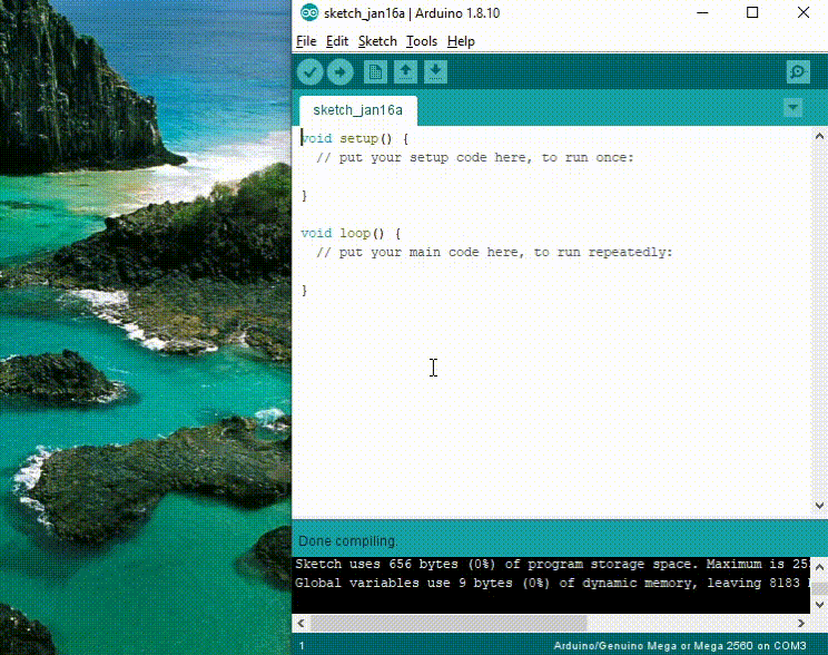 Using Arduino board as ISP to program ATmega328 IC without a crystal