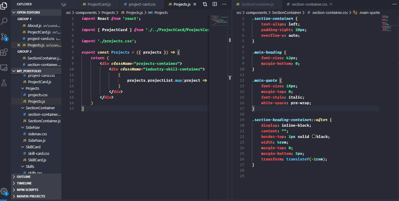 Here are some VS Code keyboard shortcuts for you, now stop using mouse ...