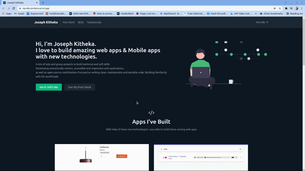 How to Build a Portfolio Website with React | by Joseph Kitheka | Medium