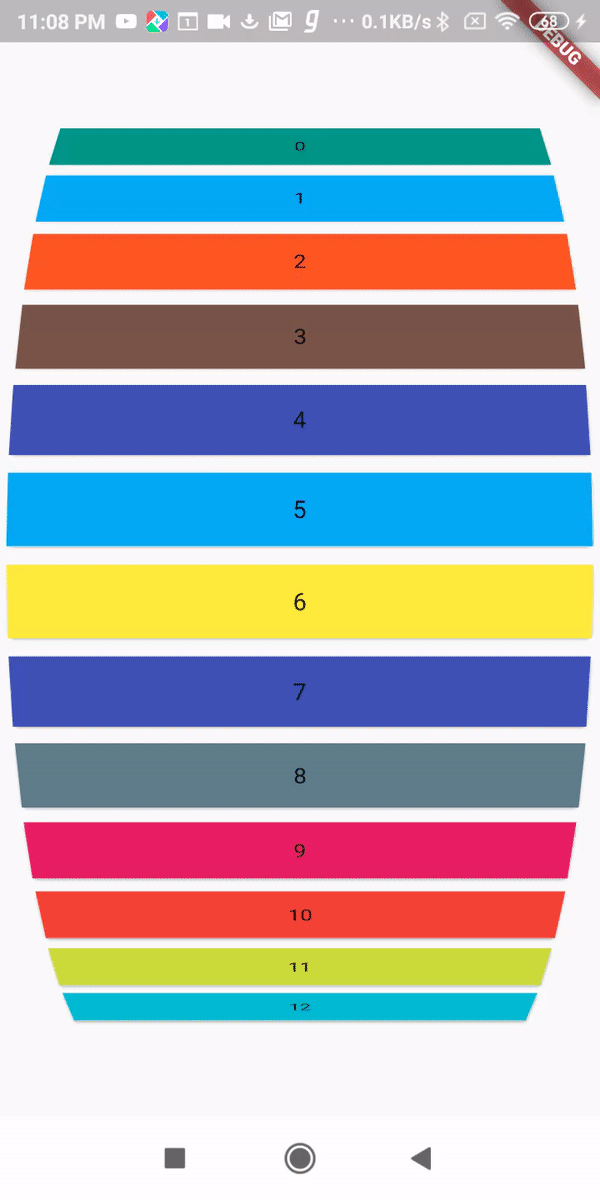 3D ListView in Flutter. ListWheelScrollView | by Pooja Patil | nonstopio