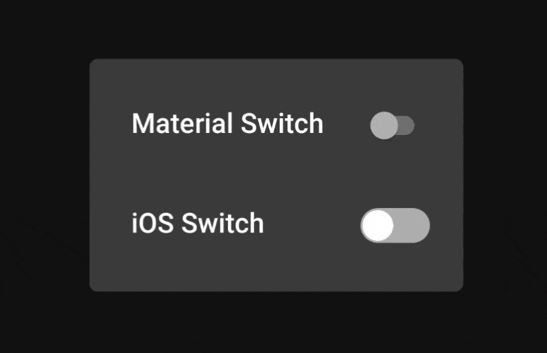 Ios Theme Switch On Android Build Your Switches To Look Like Ios By By Delacrix Morgan 5638