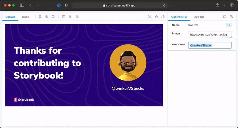 How we built a profile card generator for Storybook 📸 - Storybook - Medium