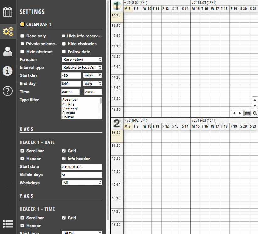 Week 2: Connected Calendars and Saved Search Settings | by Fredrik ...