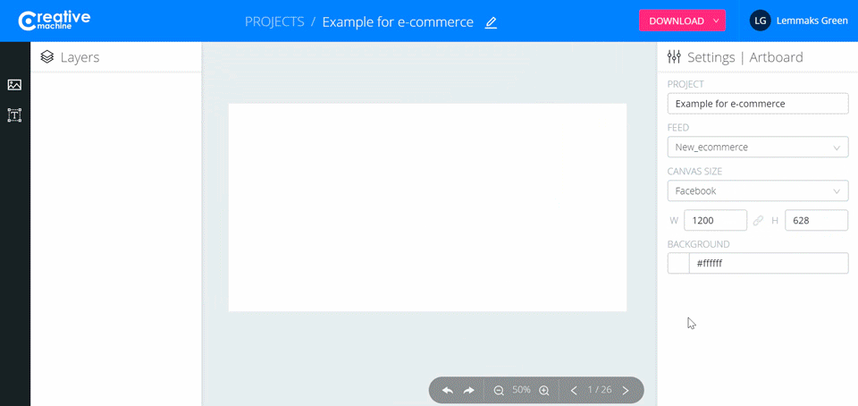 Free Online Generator of Facebook Ad Creatives | by Creative Machine ...