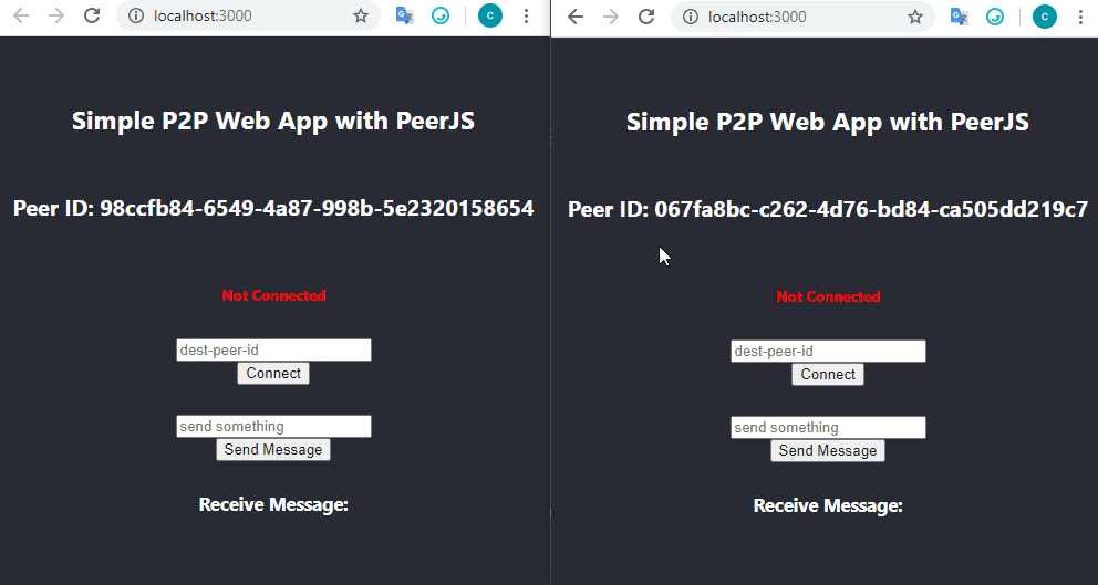NodeJS + ReactJS | มาทำ P2P ด้วย Peerjs เบื้องต้นกัน | by Suppachai Thanrukprasert | Medium