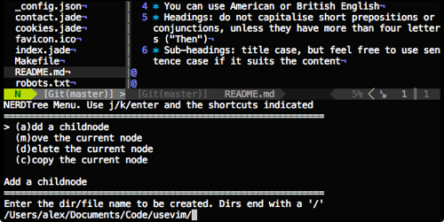 NERDtree's file menu for netrw? : r/neovim
