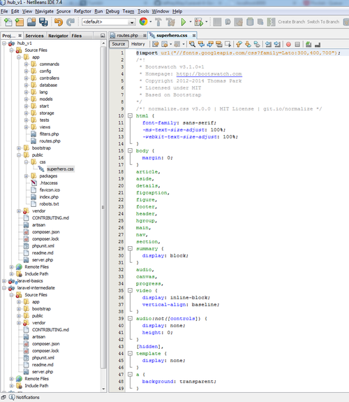 My Laravel Project Part 1: Setup and dependencies | by Lee Durbin | Medium