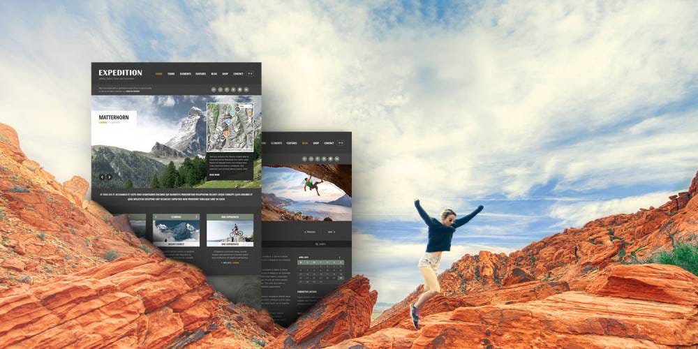 What makes Expedition the Best Travel Theme? Maps with precisely marked ...
