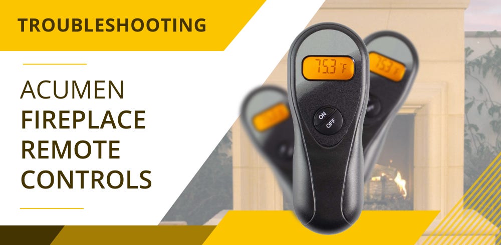 Acumen Fireplace Remote Troubleshooting | by Spotix | Fireplaces Direct ...