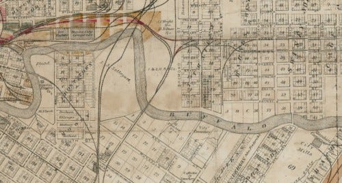 Map of Houston, Harris County, Texas, 1900 | by Texas General Land ...