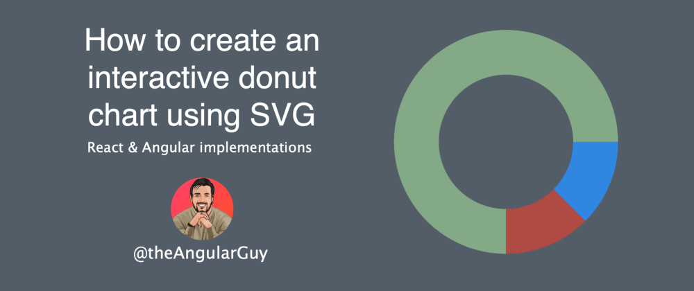 How to create an interactive donut chart using SVG | by Mustapha AOUAS | Medium