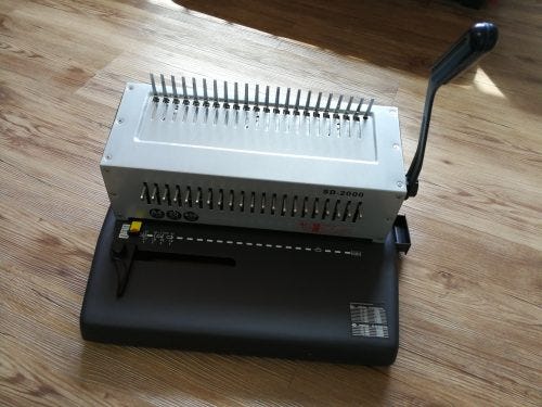 Top Reasons to Use a Plastic Comb Binding Machine! | by Kenny ...