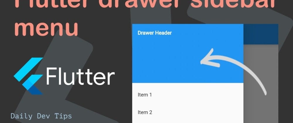 Flutter Drawer Sidebar menu — Akshar Mangukiya | by Akshar Mangukiya | Medium