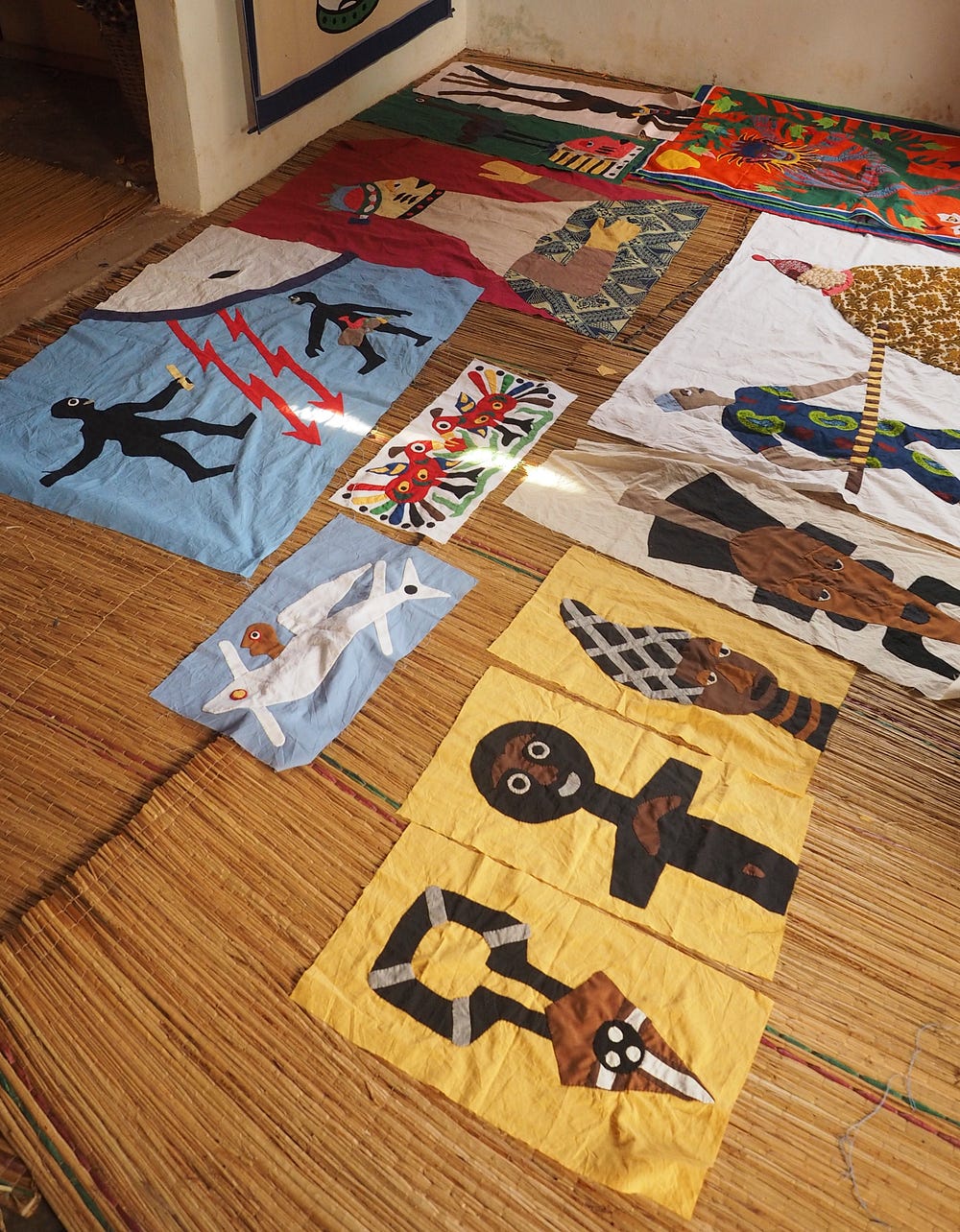 Translative Textiles. Interview with Beninese Artist Yves… | by Art ...