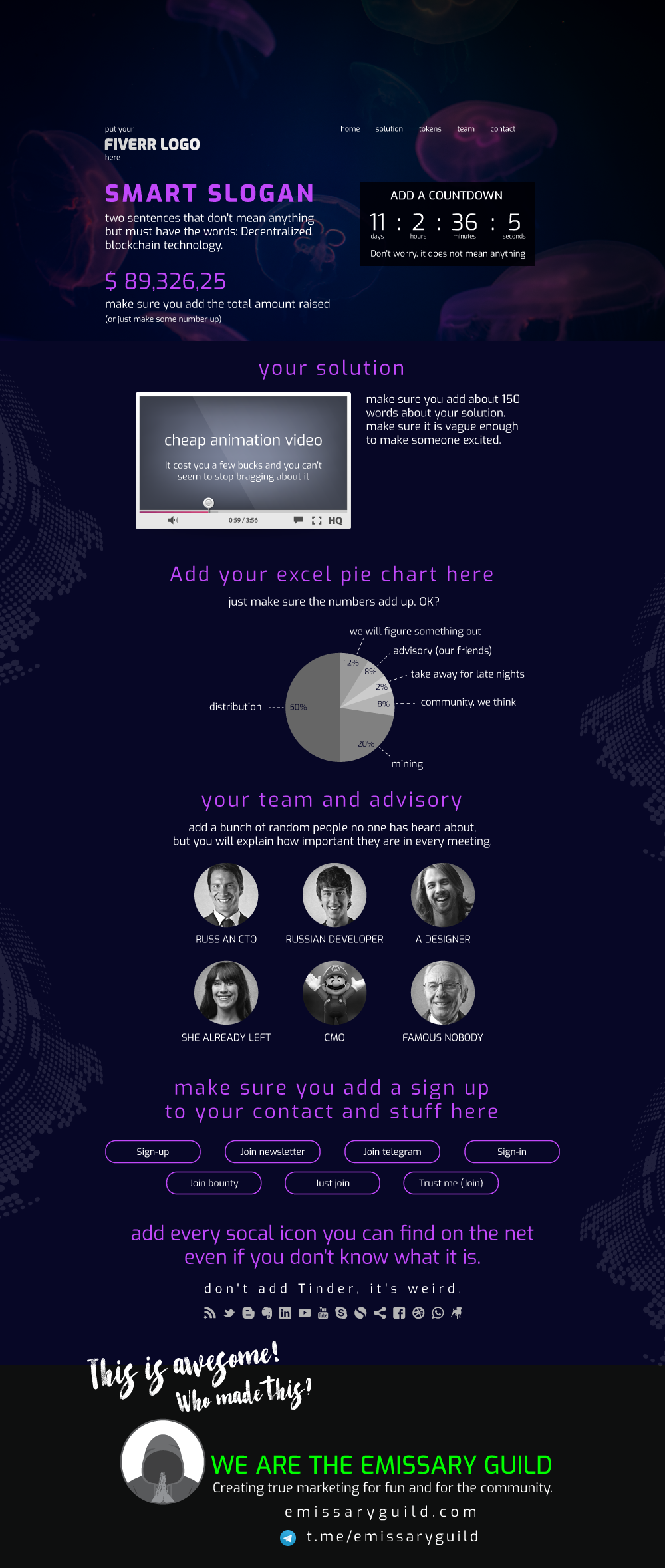 How to Create an ICO Website. Have you ever noticed that all ICO… | by ...