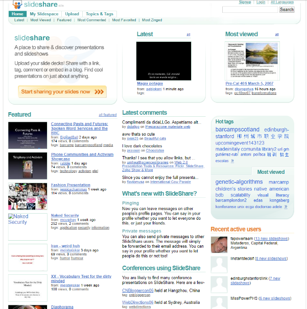 The Best of SlideShare. The idea behind SlideShare was born out… | by ...