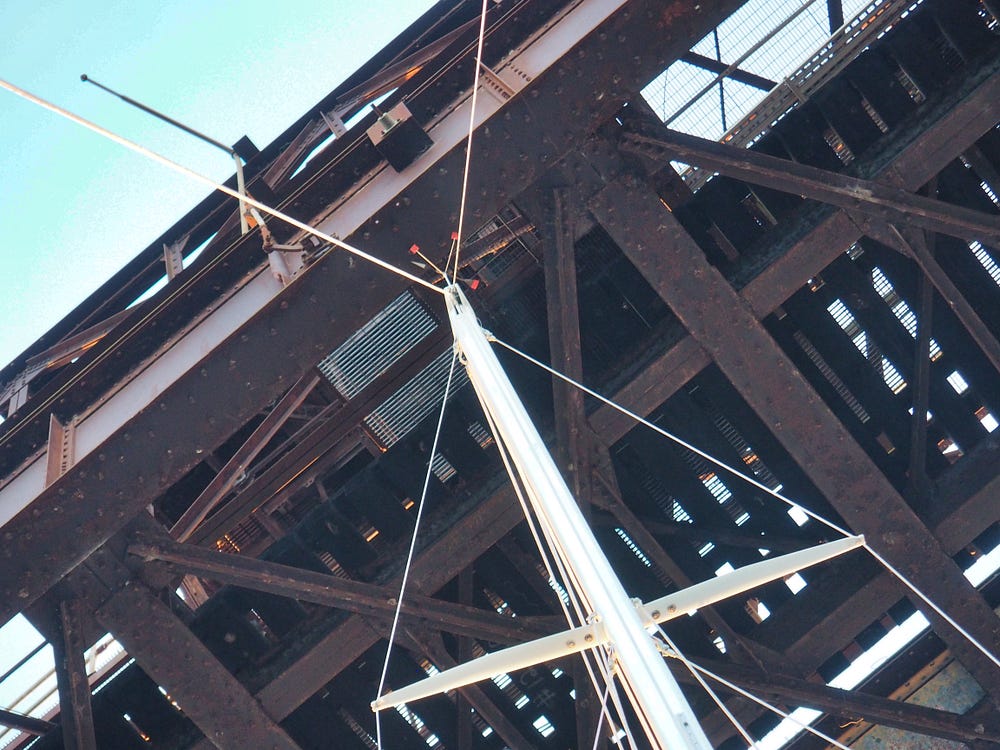 Tall Mast, Low Bridge. Okeechobee Waterway | by Beth Browne | Medium