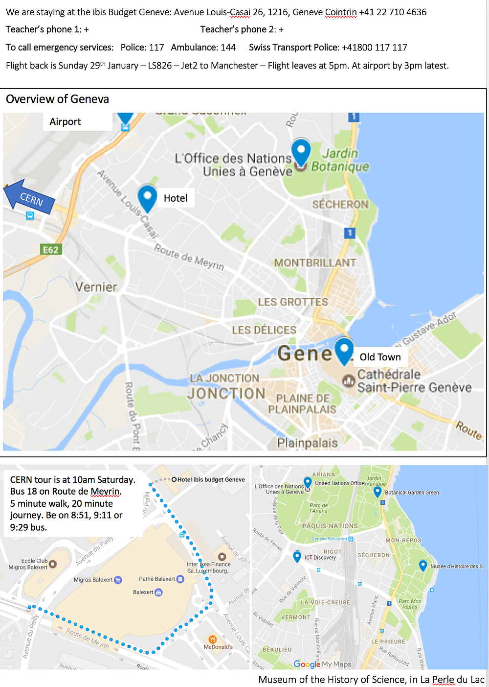 School Physics Trip to CERN!. Last January I took an awesome group of ...
