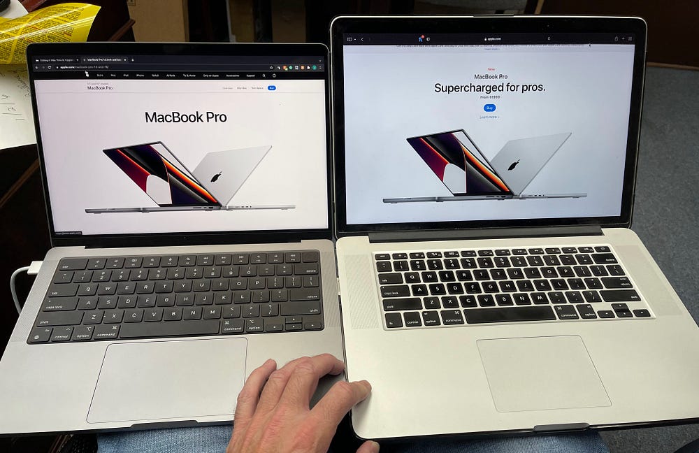 It Was Time to Upgrade My Macbook Pro! | by Jeffrey Clos | Nov, 2021 ...