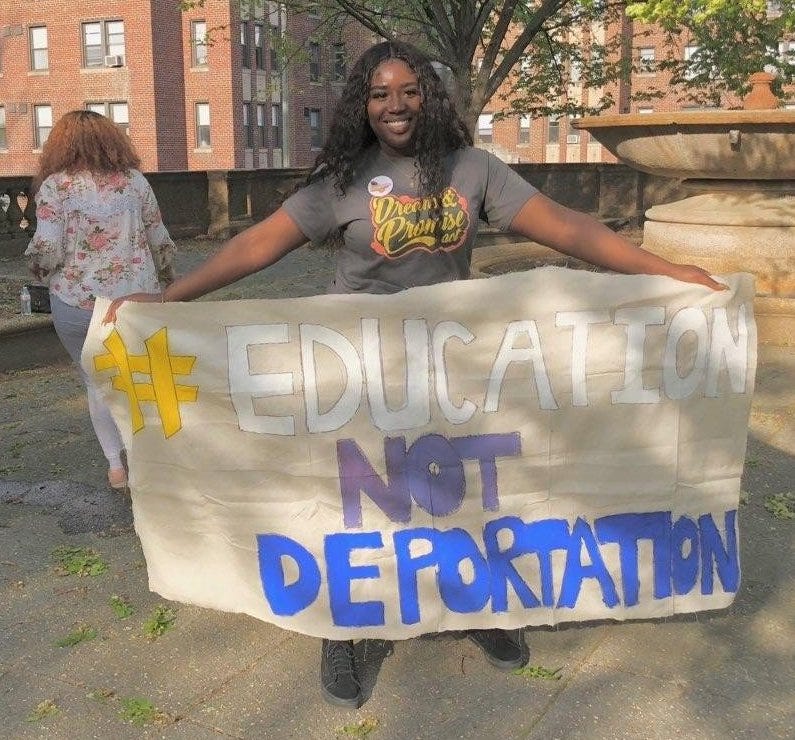 Education Not Deportation. By Joella Roberts | by Team UUWL! | Up, Up ...