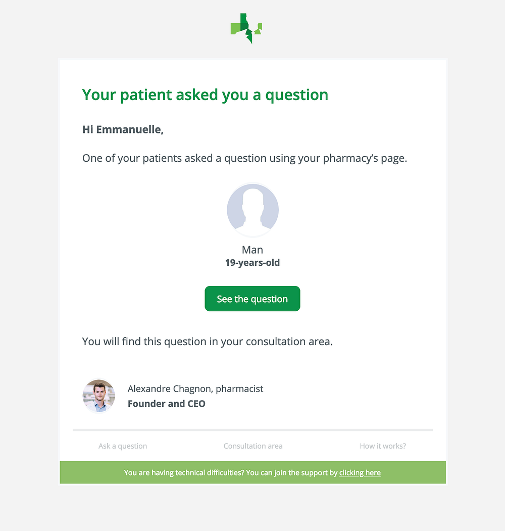 On becoming a foster pharmacy. The Ask your Pharmacist platform allows ...