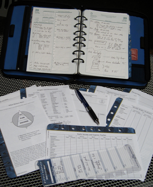 Information Architecture and my Franklin Covey planner | by Phoebe ...