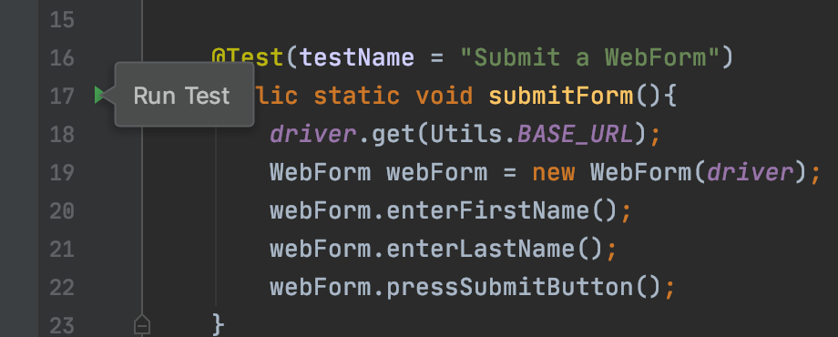 Intellij Idea Selenium Webdriver Automated Web Tests With Page Objects In 15 Minutes By
