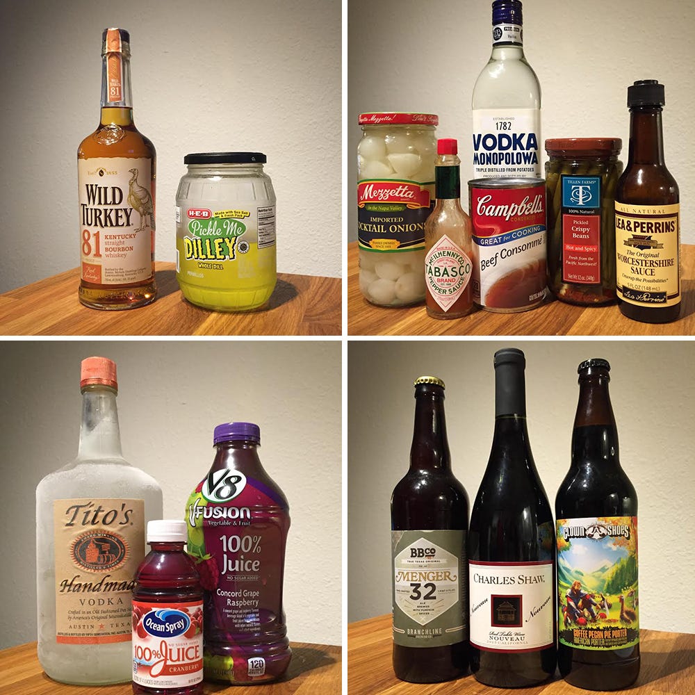 The Ultimate All-Booze Drinks-Giving Menu | by Paula Forbes | Medium
