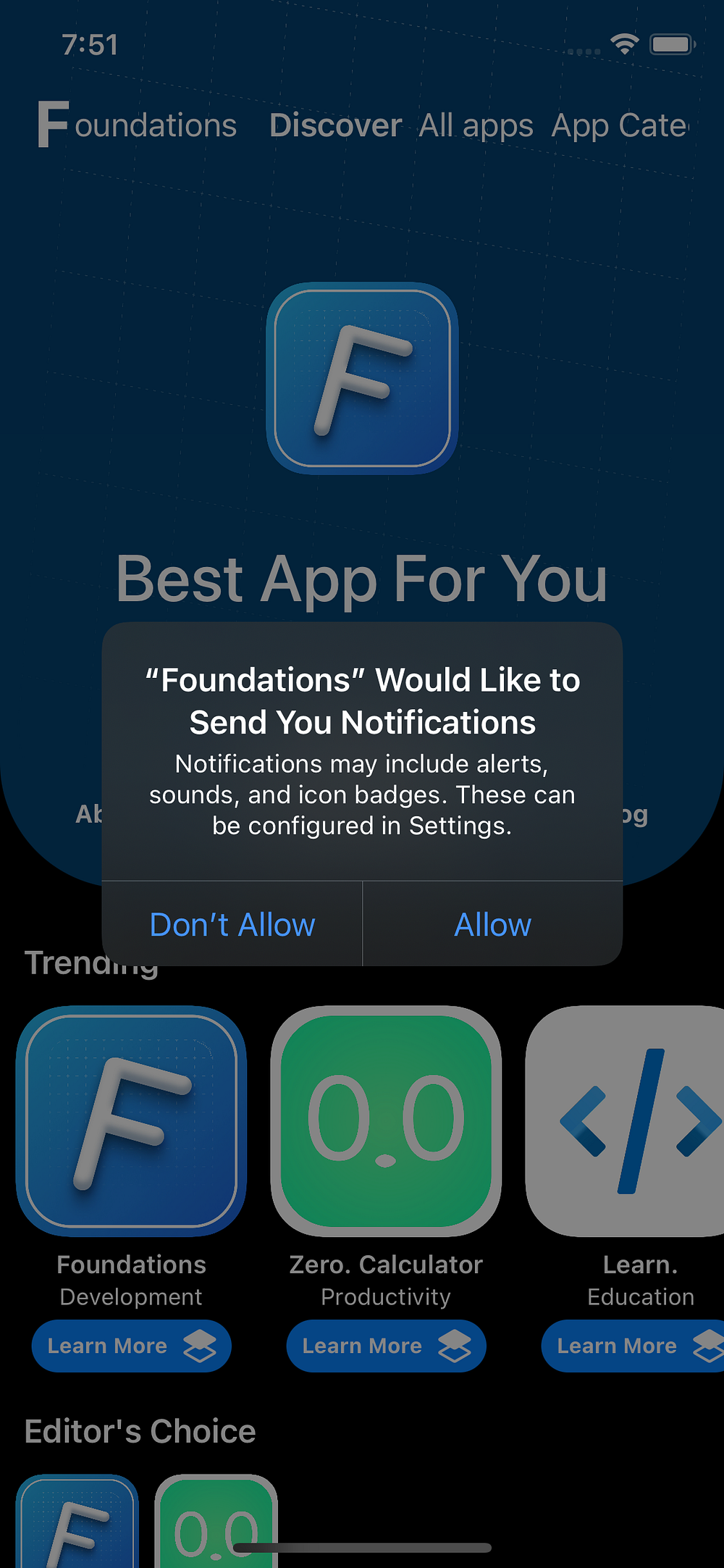 Sneak Peek: Foundations for iOS. An Amazing iOS App Designed for Apple ...