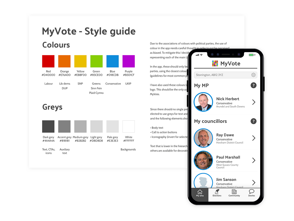 Designing MyVote — creating an app for political engagement | by Jonny ...