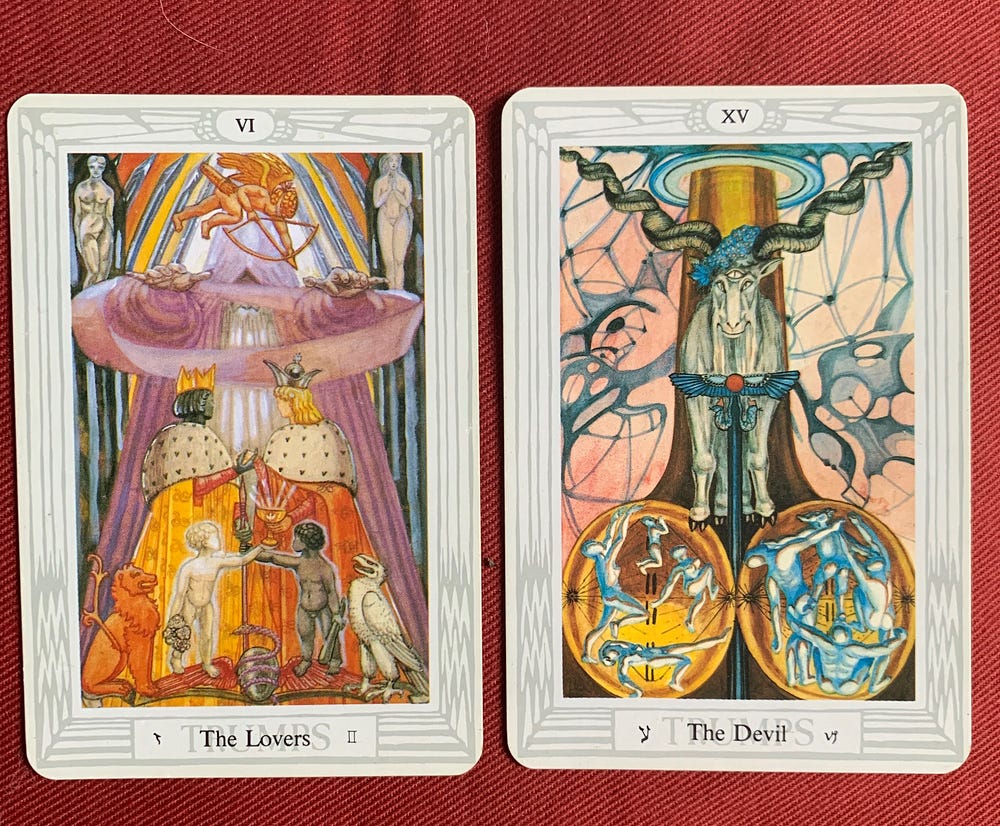 Tarot, the Lovers, the Devil and Spock | by Gabriel Robartes | Medium